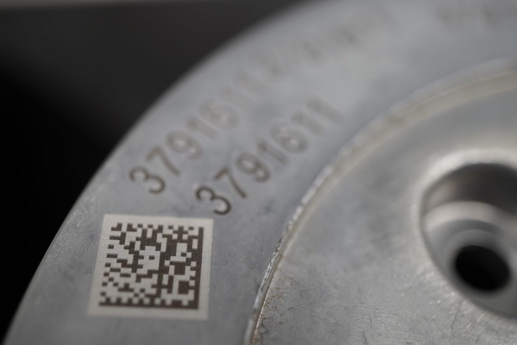 Marking 2D Matrix Codes On The Powertrain | Telesis