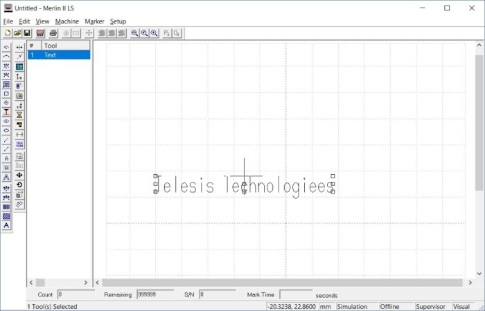 The Best Software For Laser Marking | Merlin II LS