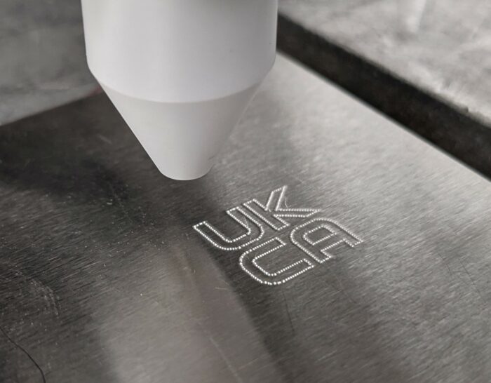 Mark UKCA Logo On Plastic, Metal & More | Telesis