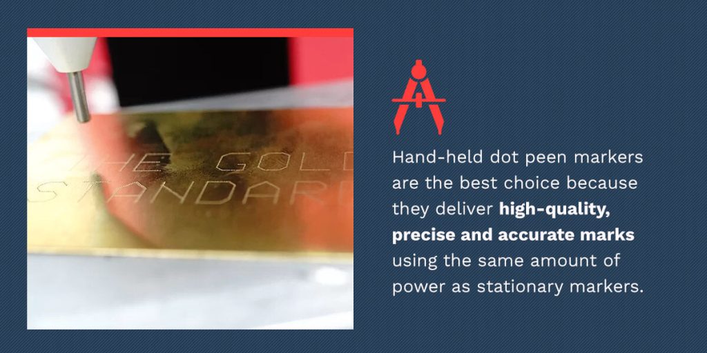 Using Hand-Held Dot Peen Markers | Challenges & Benefits