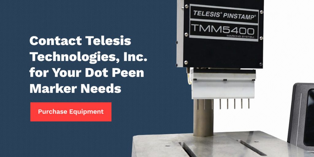 Guide to Dot Peen Marking - Telesis