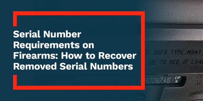 Serial Number Requirements - Firearms | Telesis Technologies